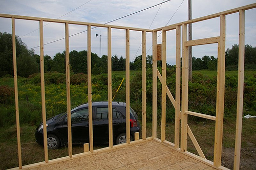 Framing the Walls – My Conex Home