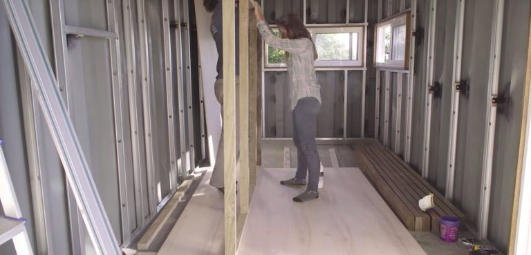 Shipping Container House – Ceiling Construction – My Conex Home
